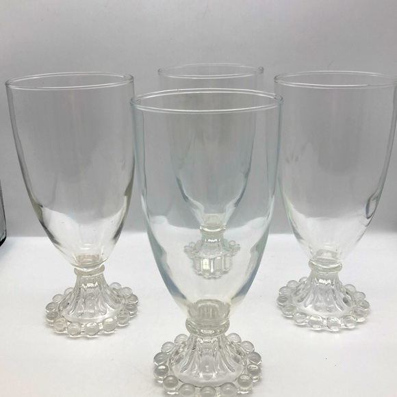 Anchor Hocking | Dining | Vintage Anchor Hocking 7 Boopie Berwick Candlewick Ice Tea Glasses Set ...